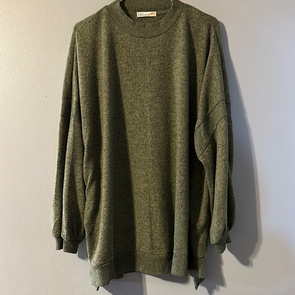 C&C California | Sweaters | Cc California Olive Green Sweater | Poshmark